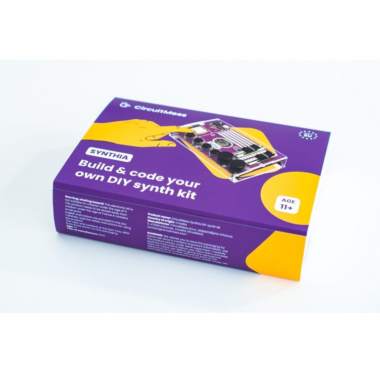 Synthia DIY Synth Kit CircuitMess - Noesis Eshop